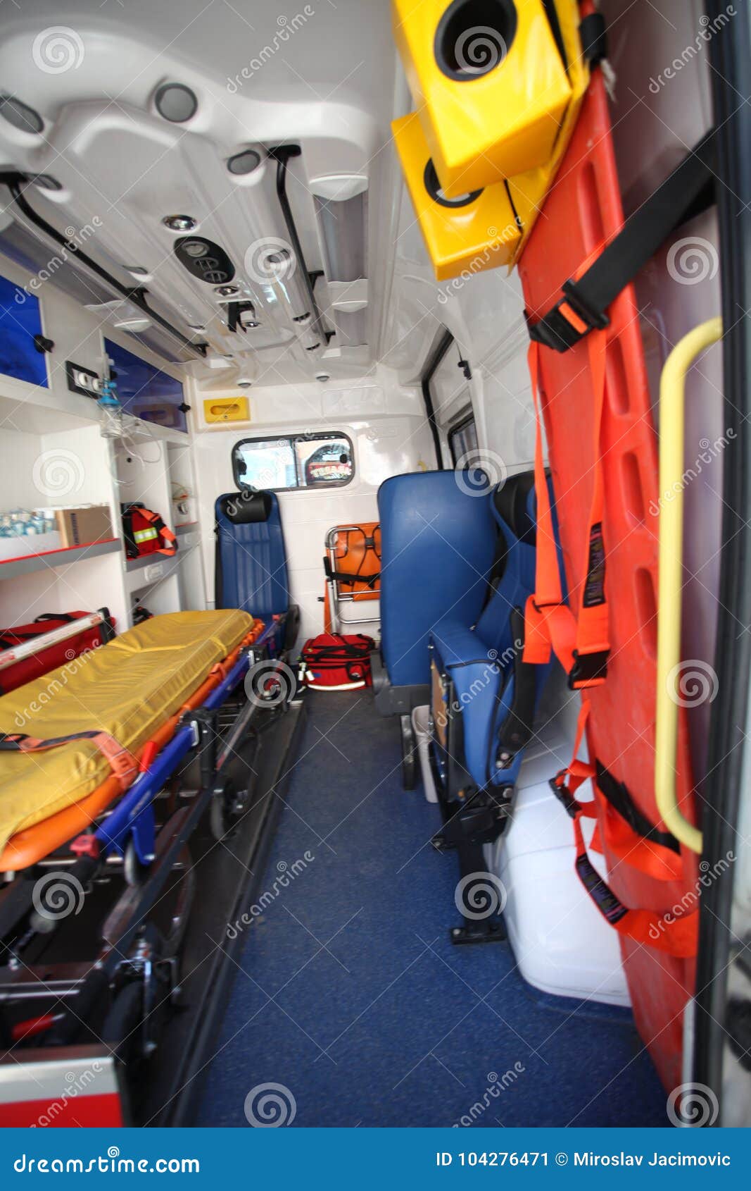 Inside Back Of Ambulance