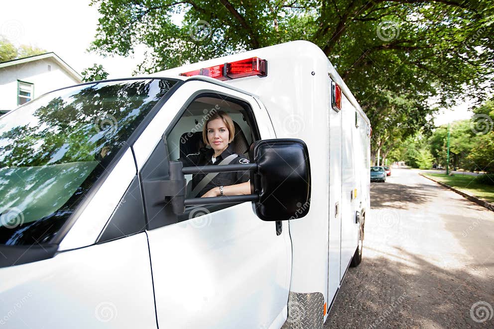 Ambulance Driver Portrait stock image. Image of drive - 21809495