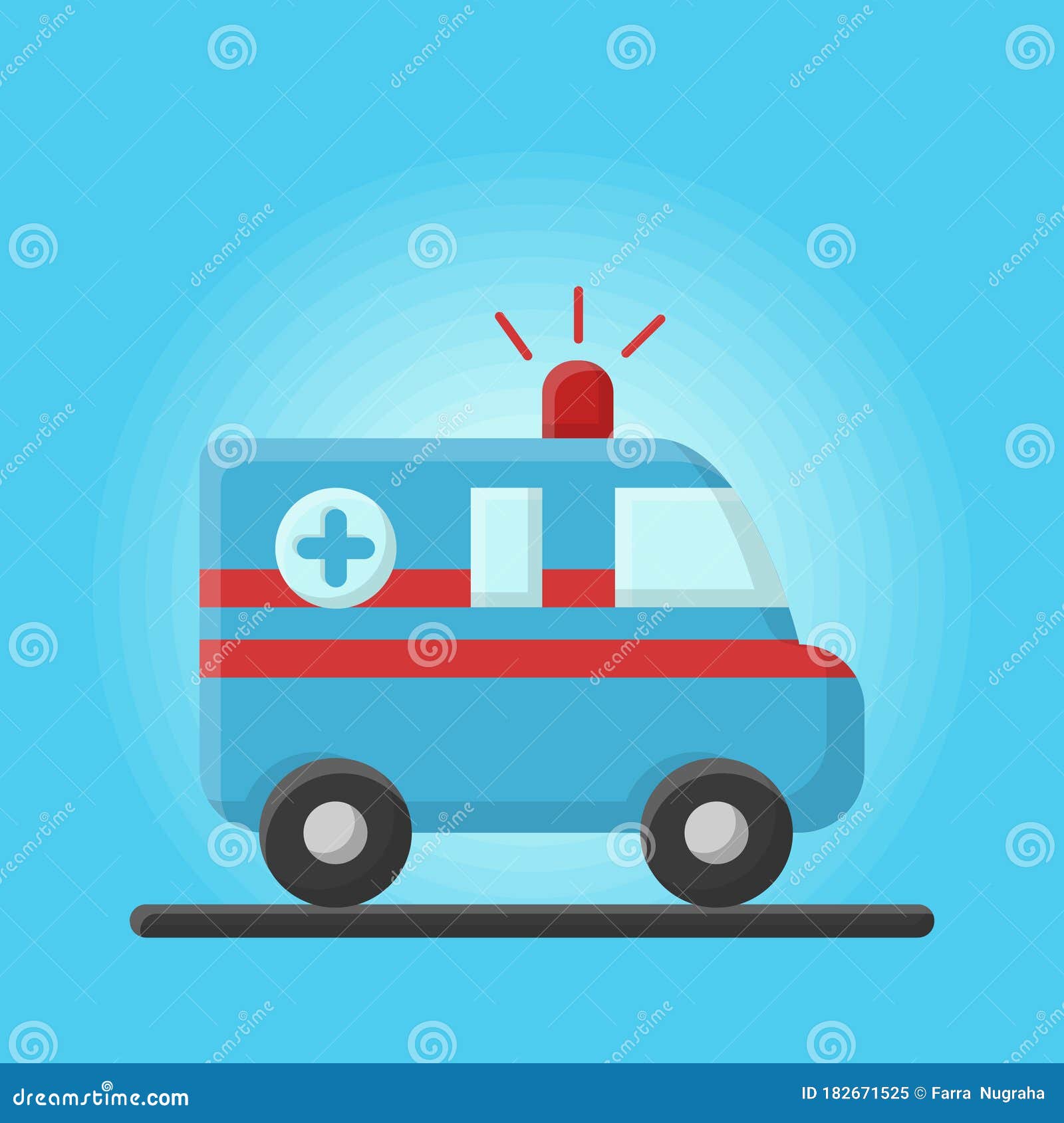 Ambulance for Emergency Rescue Transport. Icon Vector Design Stock ...
