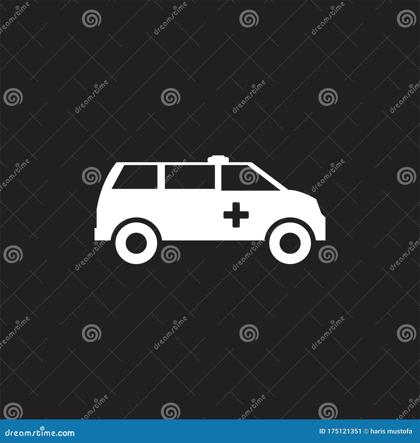 Ambulance Graphic Design Template Vector Isolated Stock Vector ...