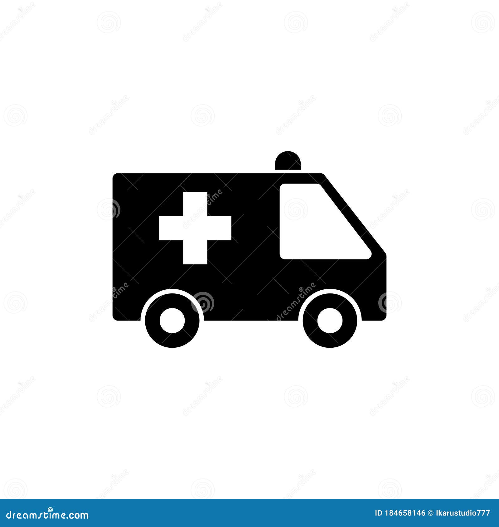 Ambulance Icon Vector Logo Template. Ambulance Icon Design Stock Vector ...
