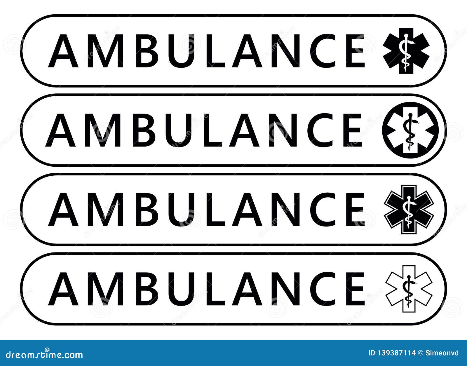 AED Sticker. Emergency First Aid Defibrillator Sign Sticker Cartoon ...