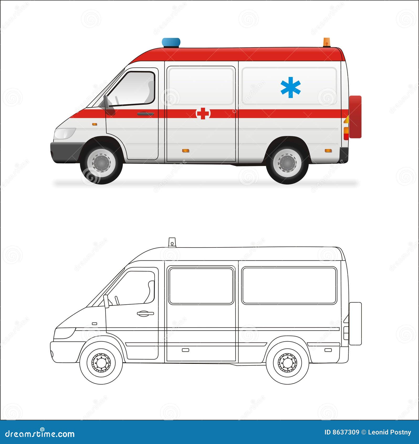 Ambulance mini bus stock illustration. Illustration of deuchland - 8637309 Ambulance mini bus stock illustration. Illustration of deuchland - 8637309