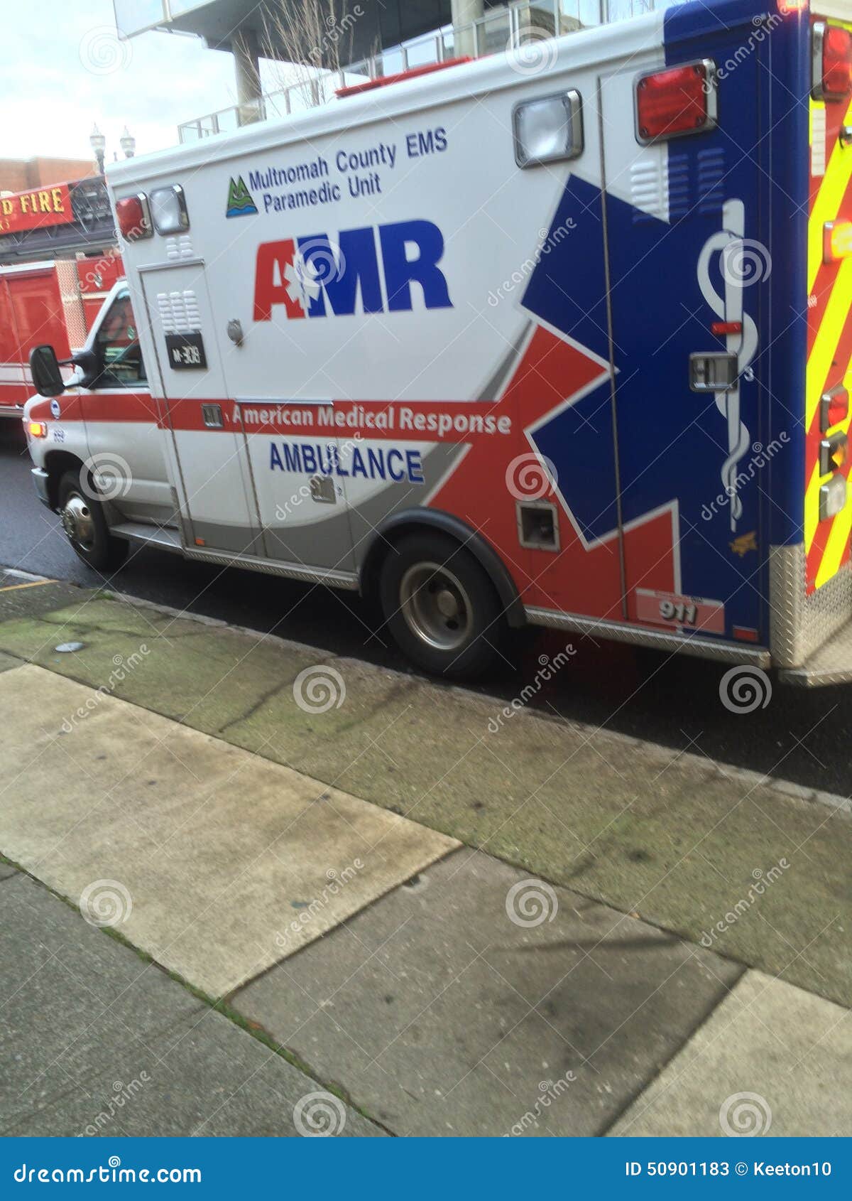 Ambulance editorial stock photo. Image of city, northwest - 50901183