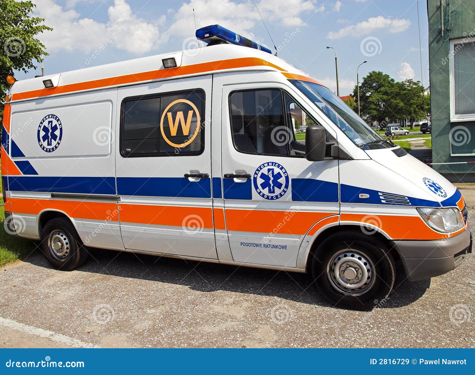 Ambulance side stock image. Image of care, accident, assistance - 2816729