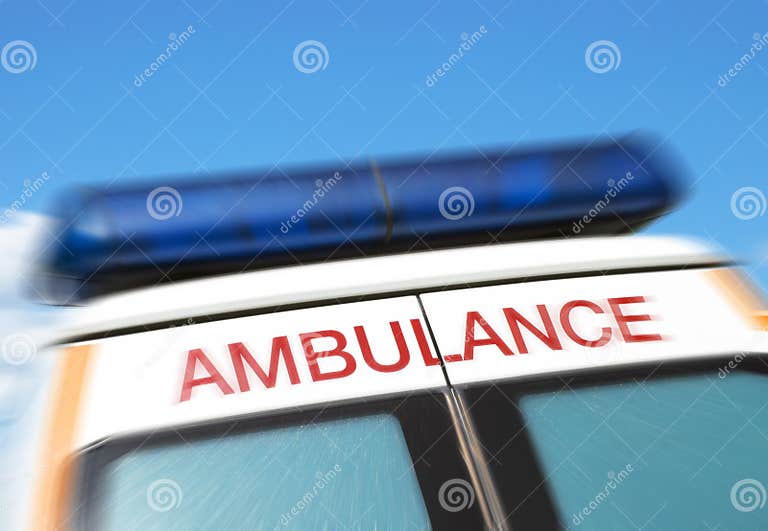 Ambulance Sign stock photo. Image of illness, windows - 15917448