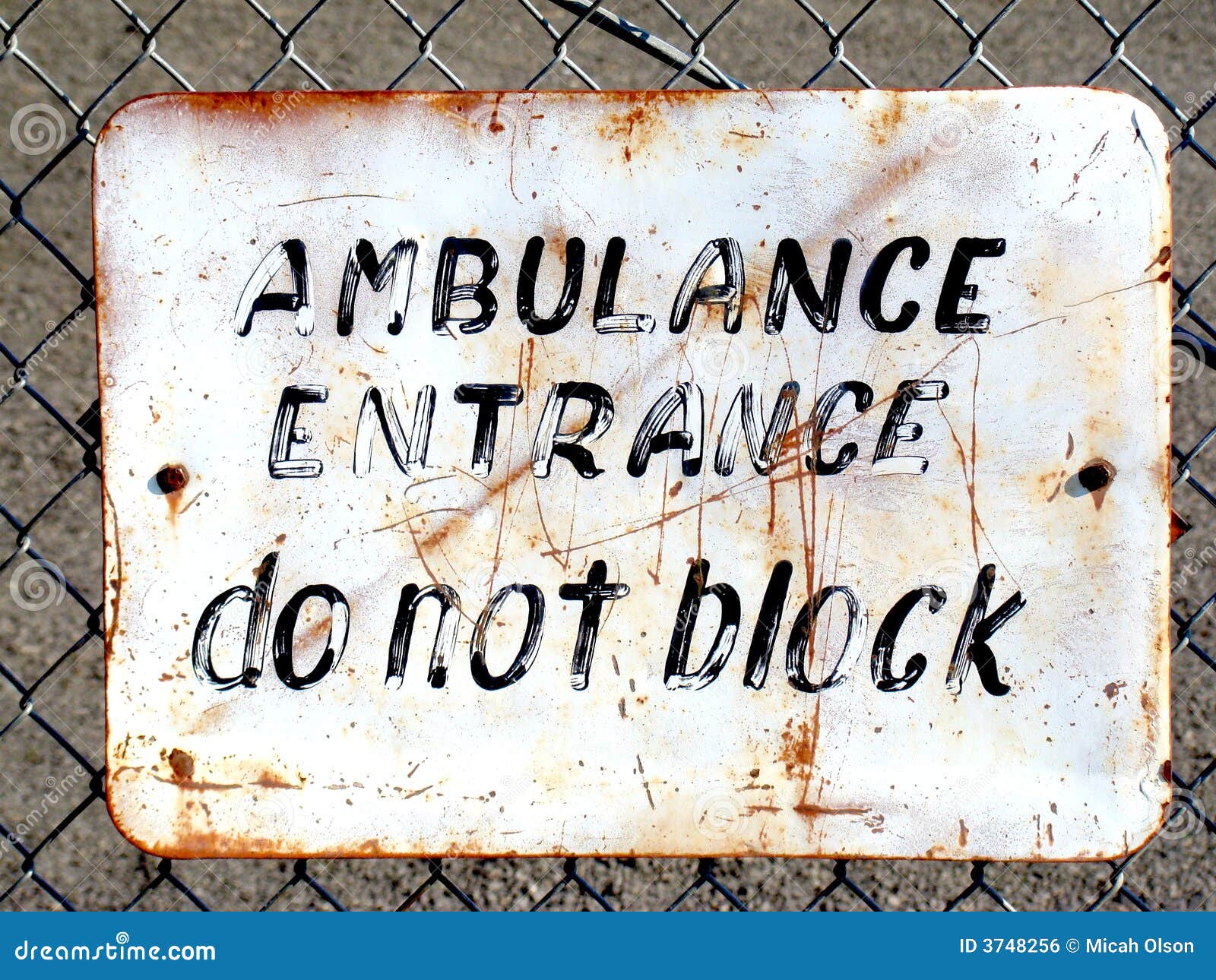 Ambulance sign stock photo. Image of block, letter, ambulance - 3748256