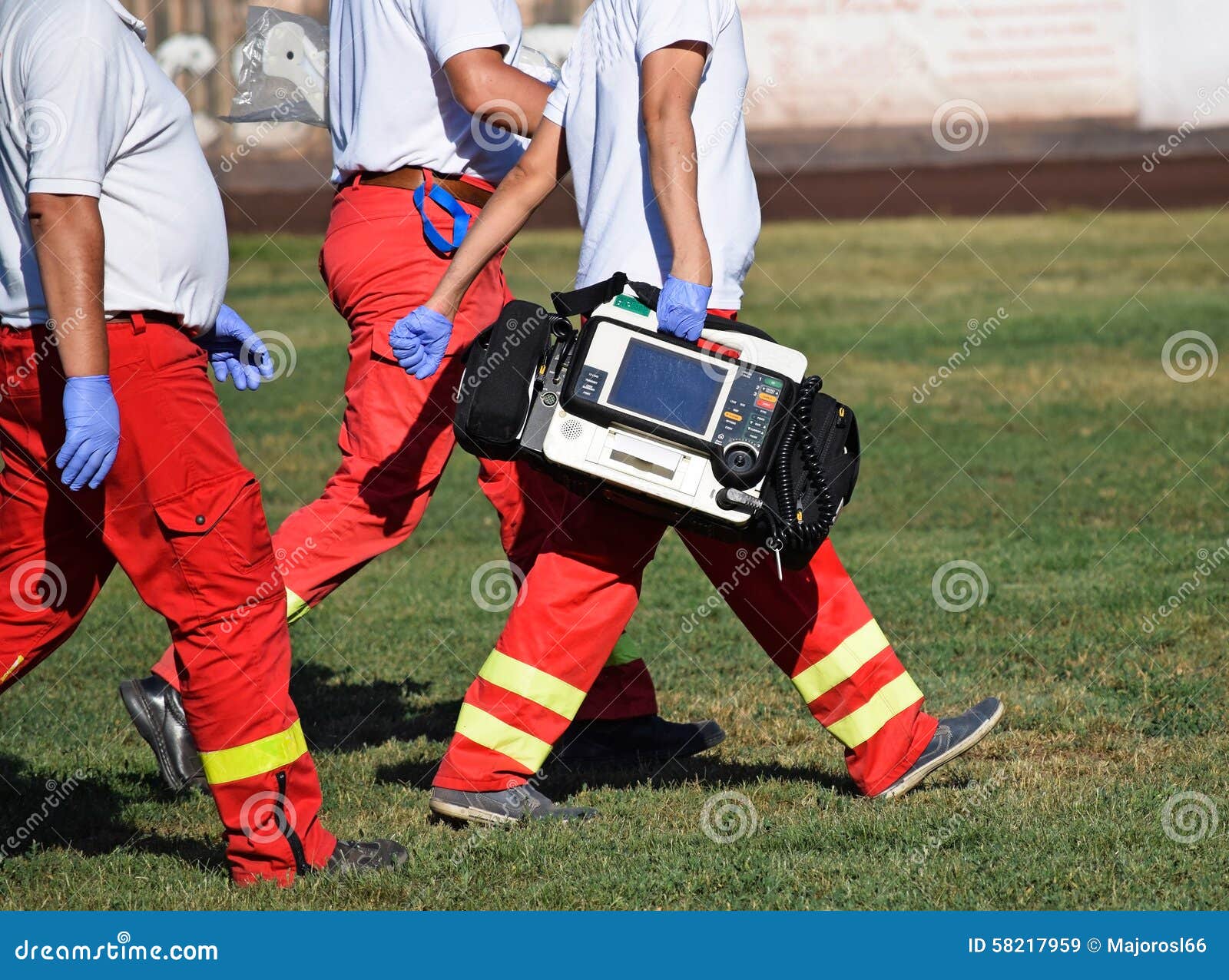 Ambulance staff stock image. Image of green, ambulance - 58217959