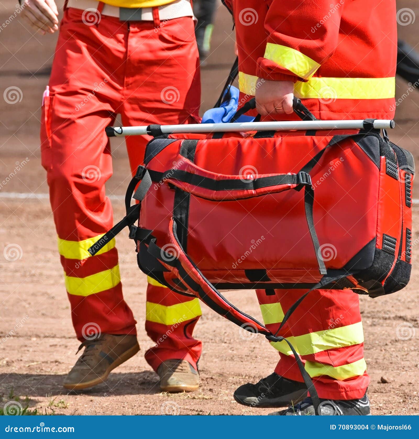 Ambulance Stuff with Medical Equipment Stock Photo - Image of rescue ...