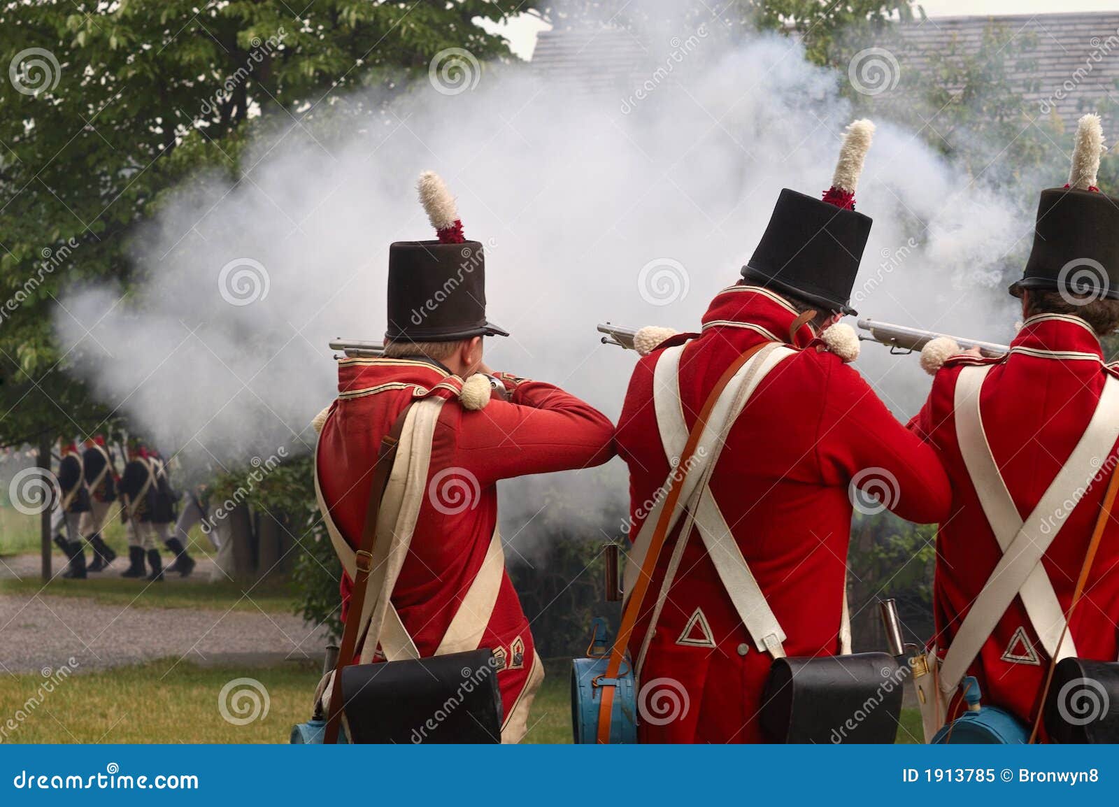 Ambush editorial image. Image of reenactment, enemy, battle - 1913785