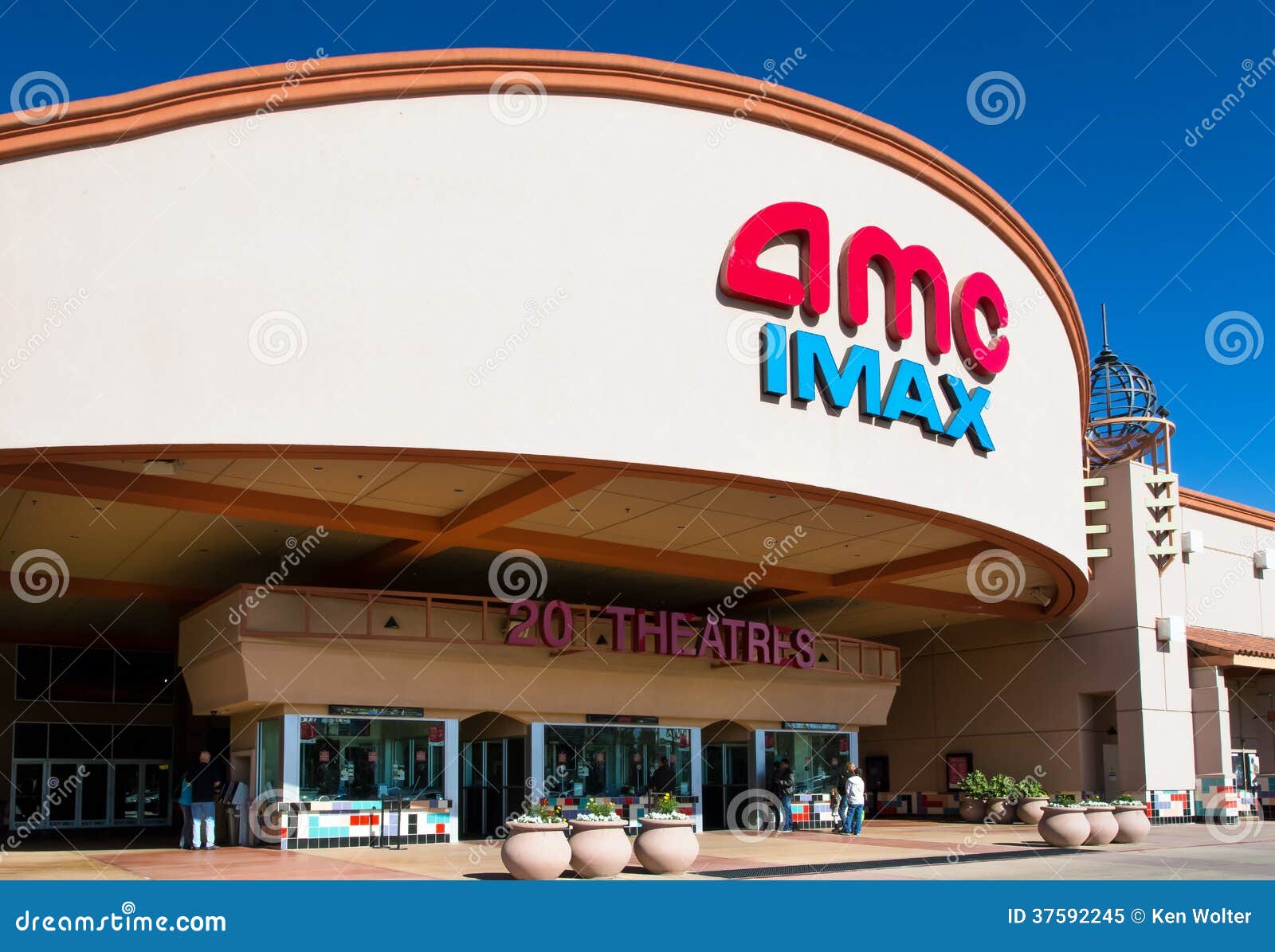 AMC IMAX Movie Theater editorial image. Image of audience - 37592245