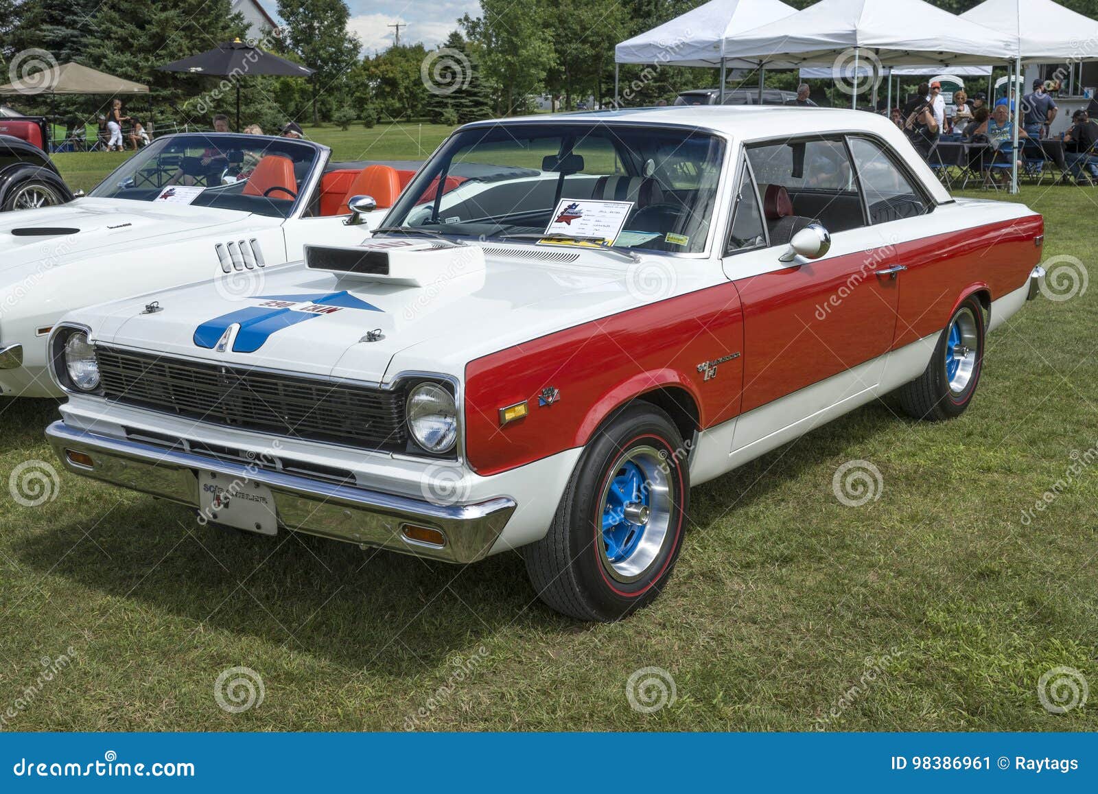 Amc rambler editorial photo. Image of cars, scoop, side - 98386961