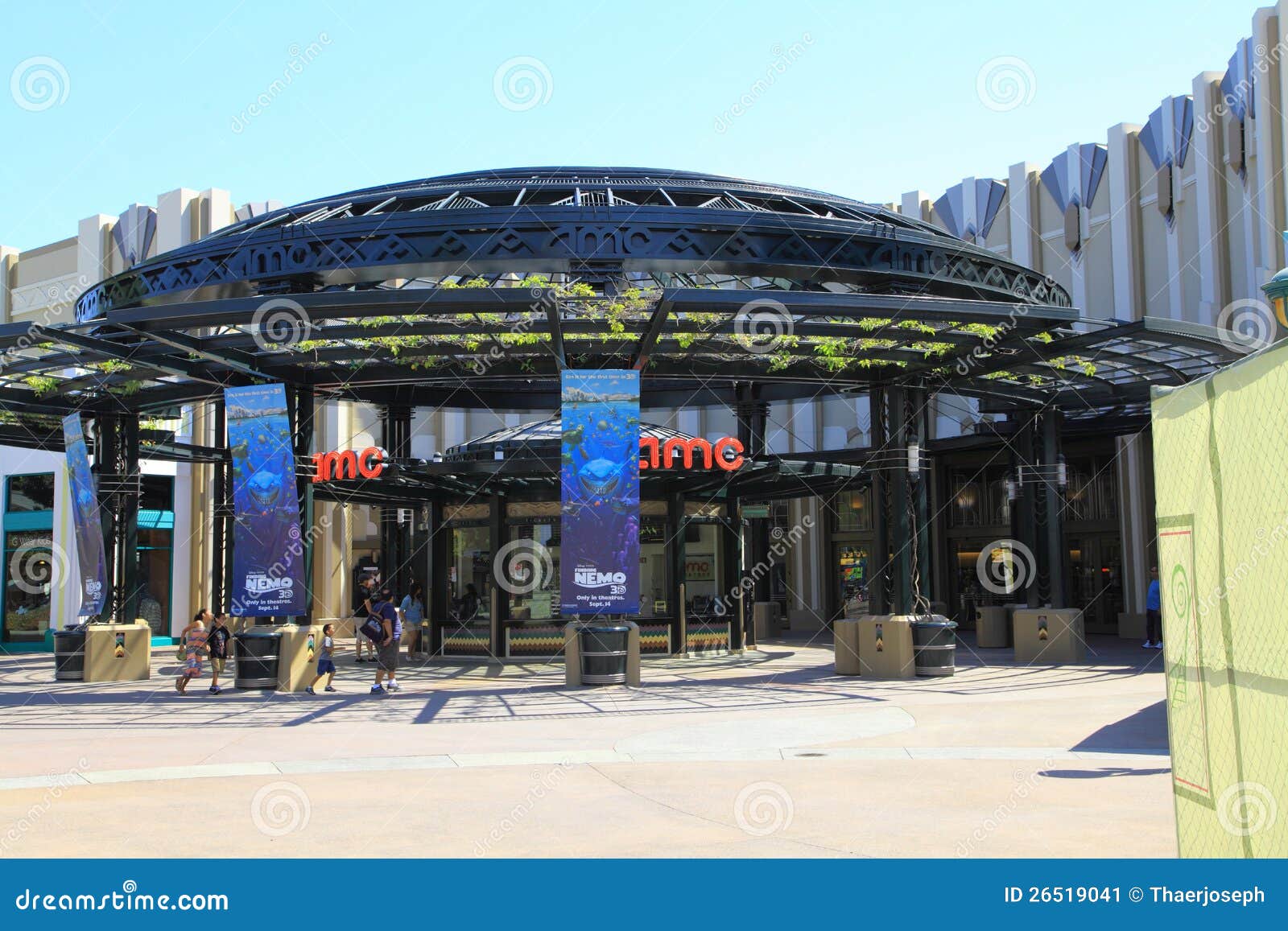 AMC Theater editorial photo. Image of advertising, downtown - 26519041