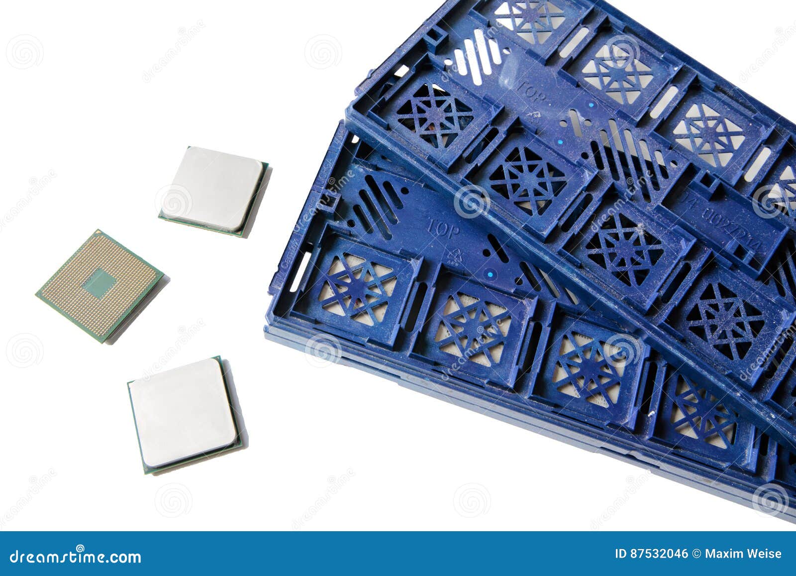 AMD CPU. Original Packing of AMD Processors Stock Photo - Image of ...