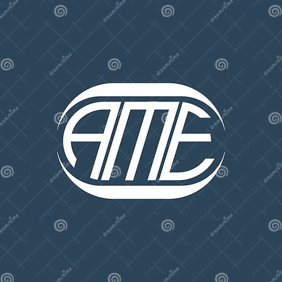AME Abstract Monogram Logo Design. AME Monogram Unique Modern Flat ...