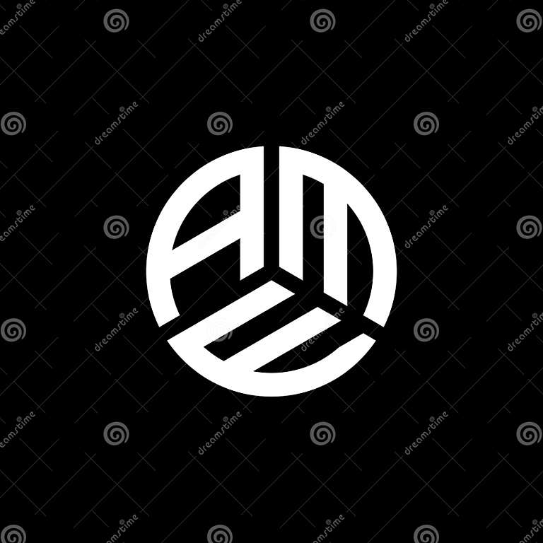 AME Letter Logo Design on White Background. AME Creative Initials ...