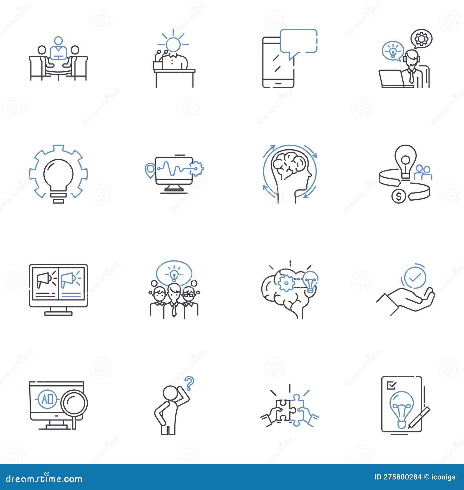 Ameliorate Line Icons Collection. Enhance, Improve, Better, Upgrade ...