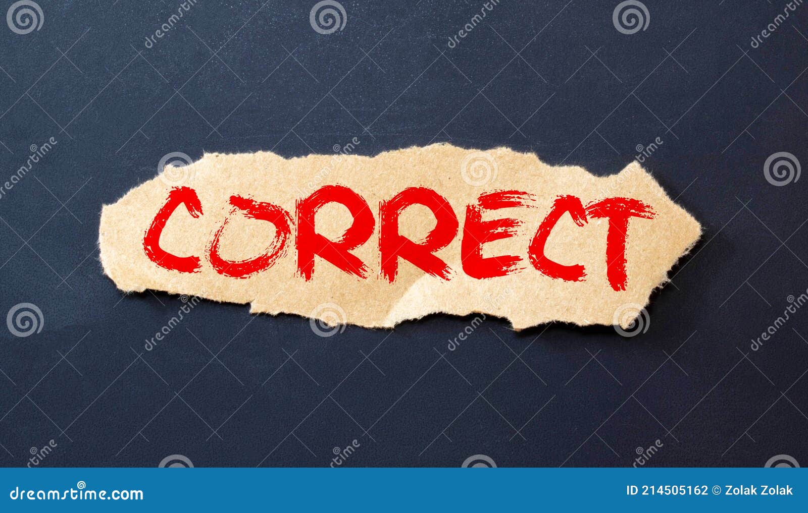 Amending Incorrect Word and Changing it To Correct Using a Pen Stock ...