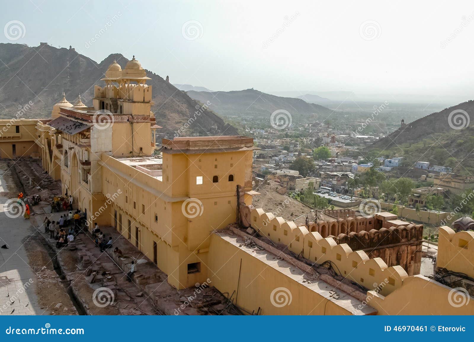 Amer Fort in Rajasthan, India Stock Image - Image of architecture ...