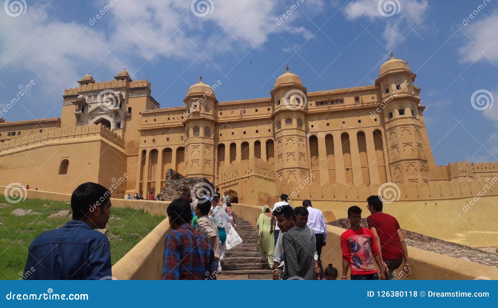 Amer ka kila editorial stock photo. Image of aamer, place - 126380118