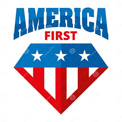 America first Vector logos stock vector. Illustration of america - 98034045
