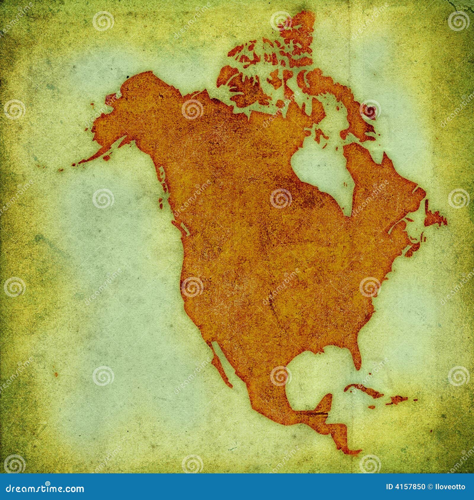 America map stock illustration. Illustration of simple - 4157850