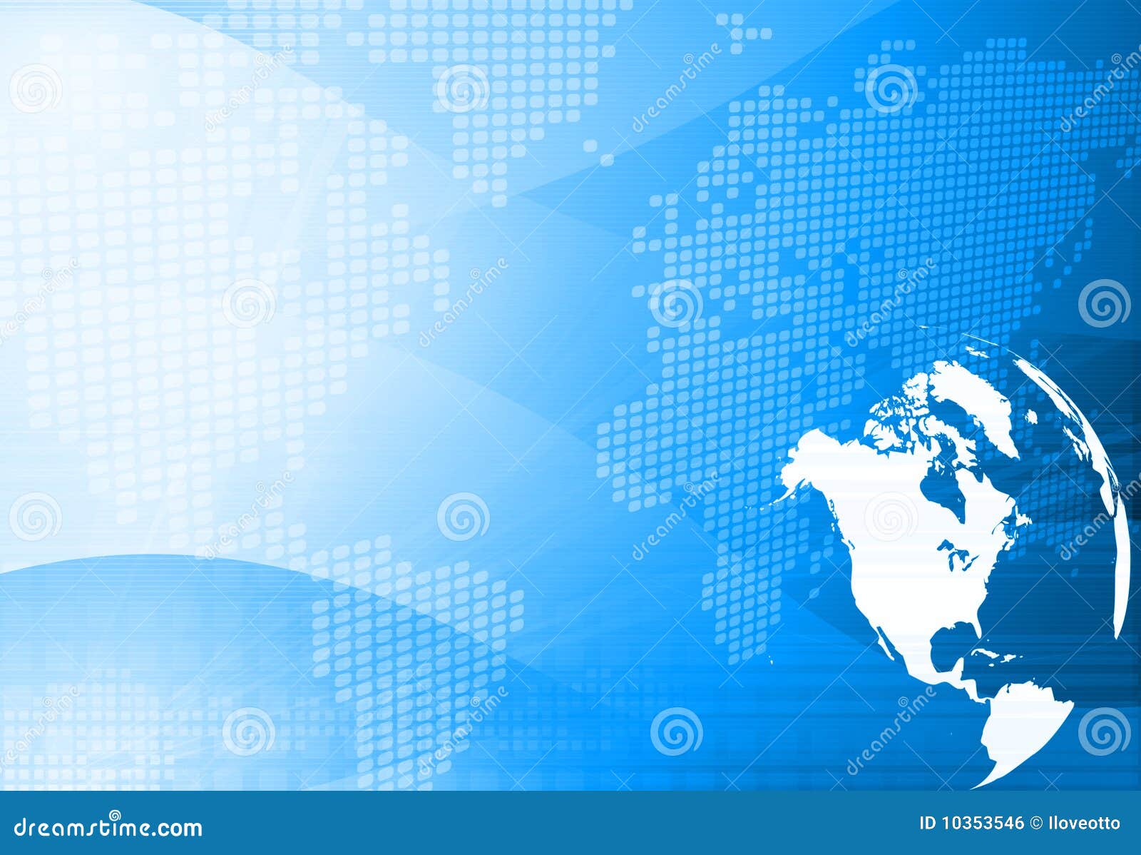 America map communication stock illustration. Illustration of abstract ...