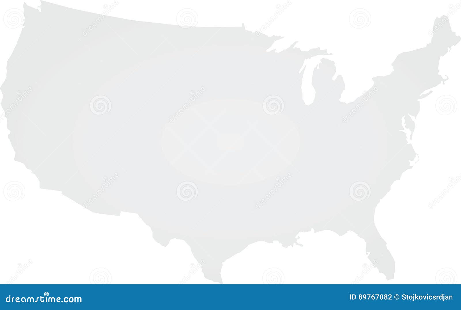 America map stock vector. Illustration of california - 89767082