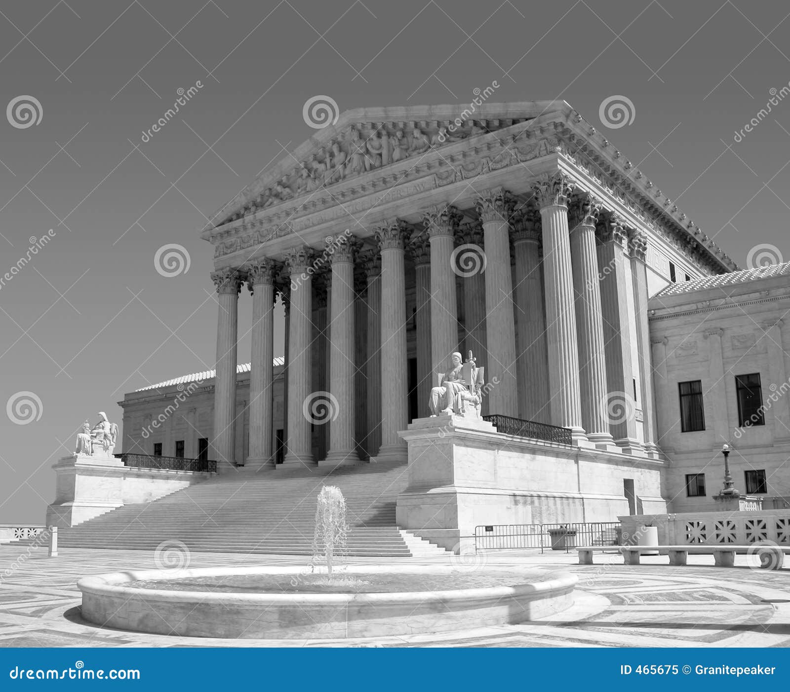 America s Supreme Court stock image. Image of courthouse - 465675