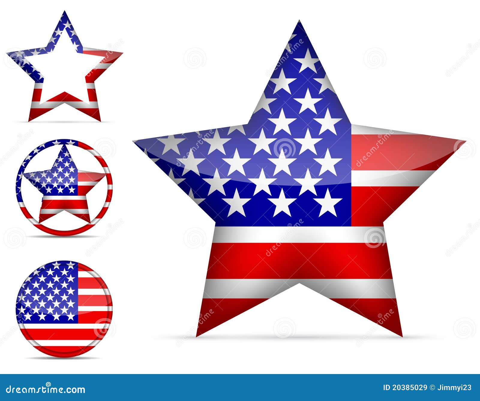 America star icon stock vector. Illustration of nation - 20385029