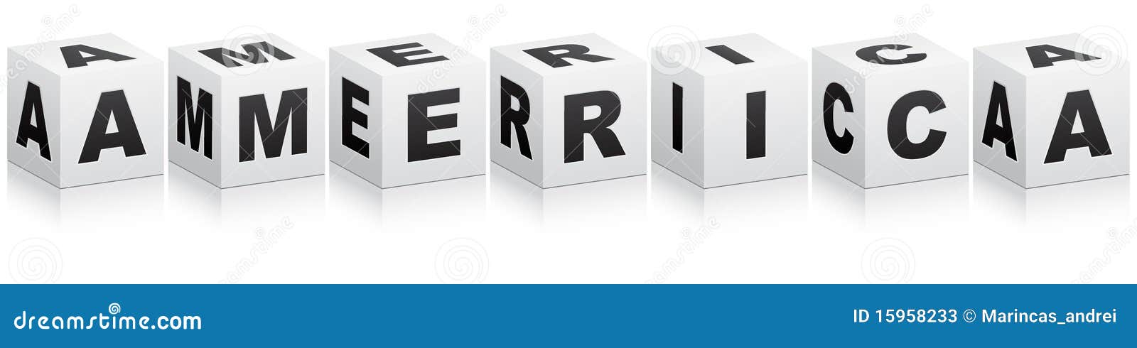 America word stock vector. Illustration of sign, america - 15958233