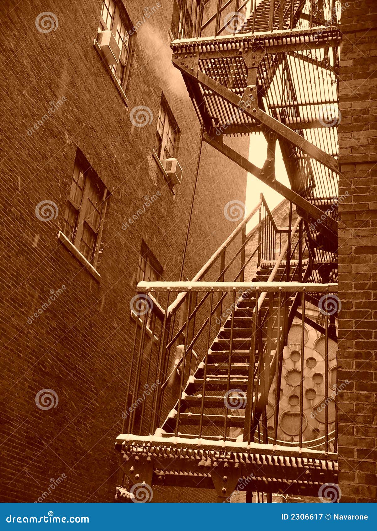 American alley stock image. Image of wall, thirties, wwii - 2306617