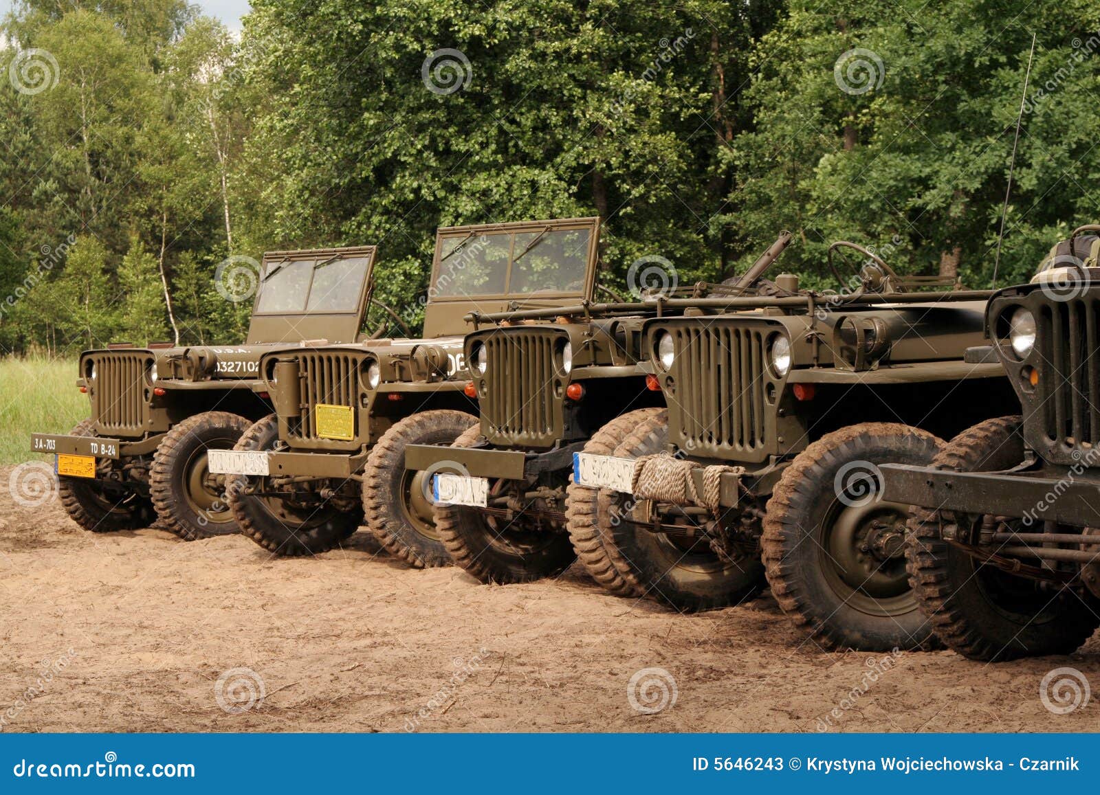 American army cars stock image. Image of historical, logistic - 5646243