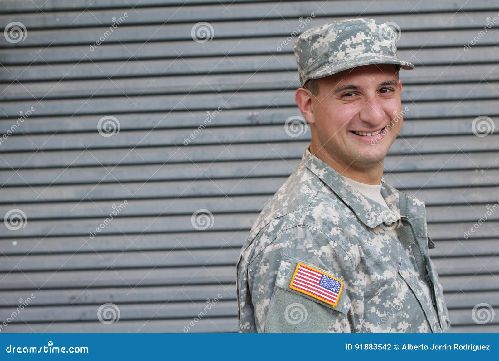 American Army Soldier - Stock Image Stock Photo - Image of brave ...
