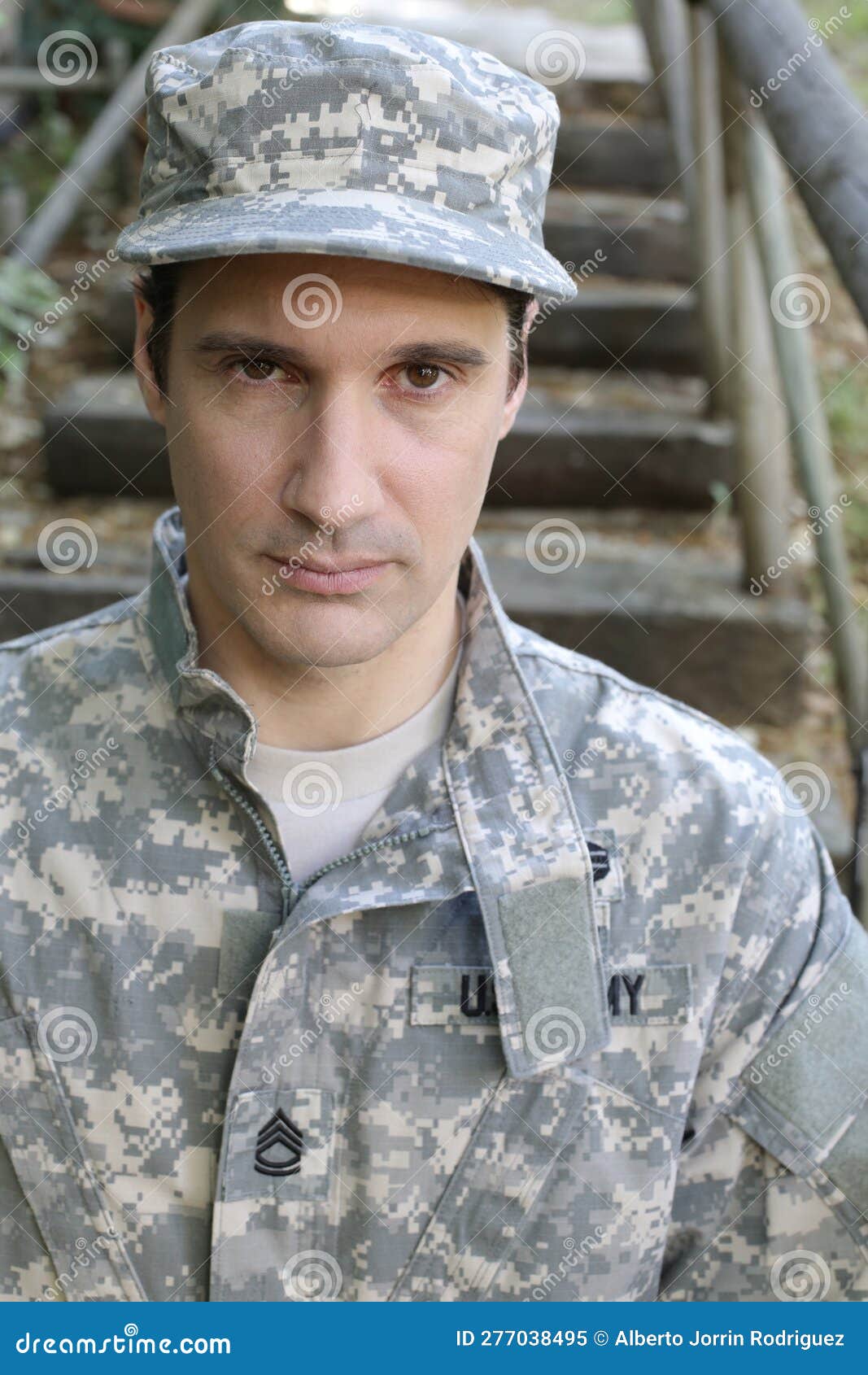 American Army Soldier in Uniform Stock Image - Image of people, hero ...