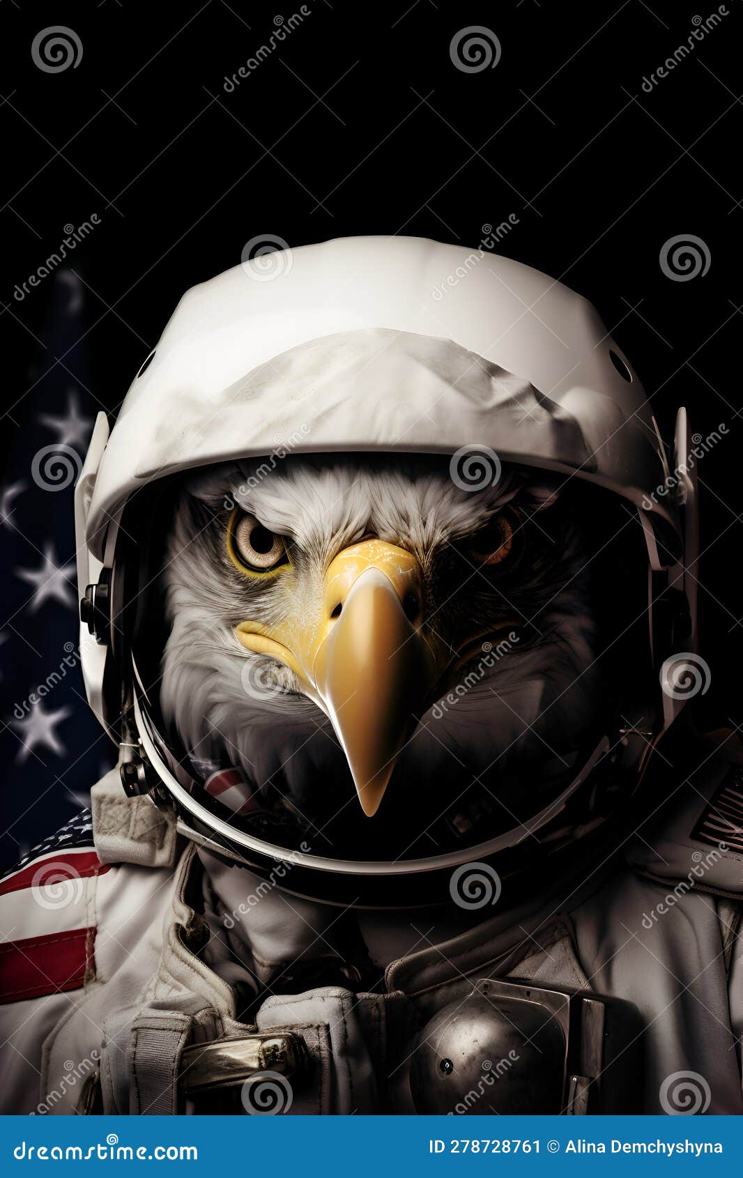 Eagle In Space Suit