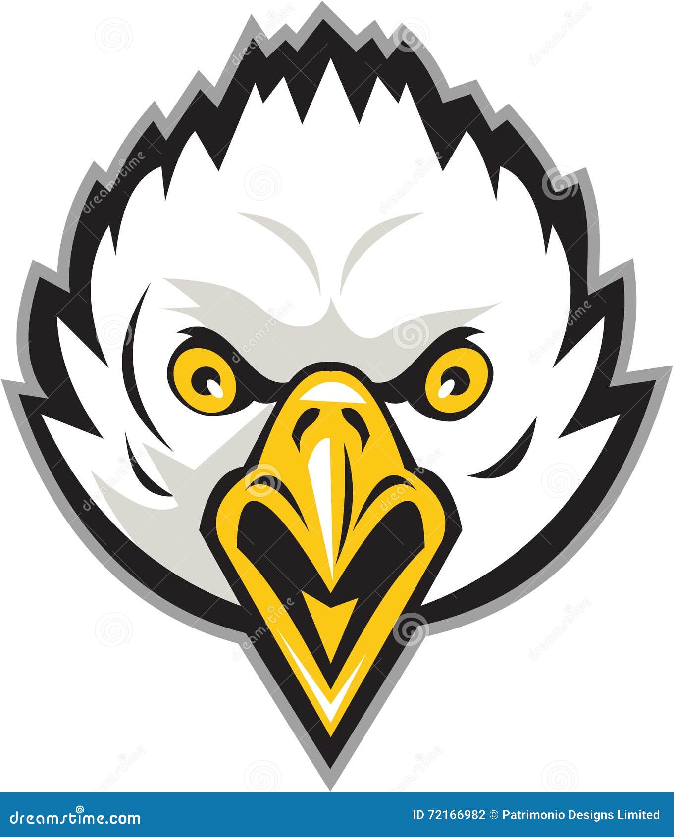 Eagle Facing Front Stock Illustrations – 9 Eagle Facing Front Stock ...