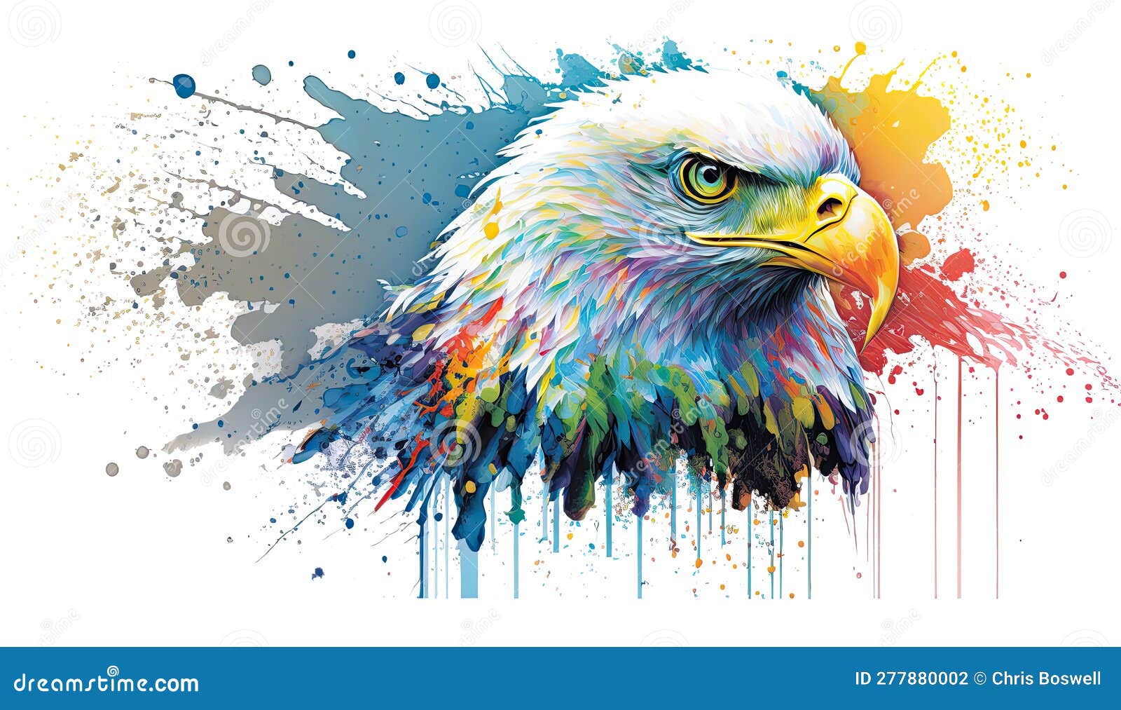 Eagle Raptor Logo Of Predator Bird Template Icon Vector Illustration ...
