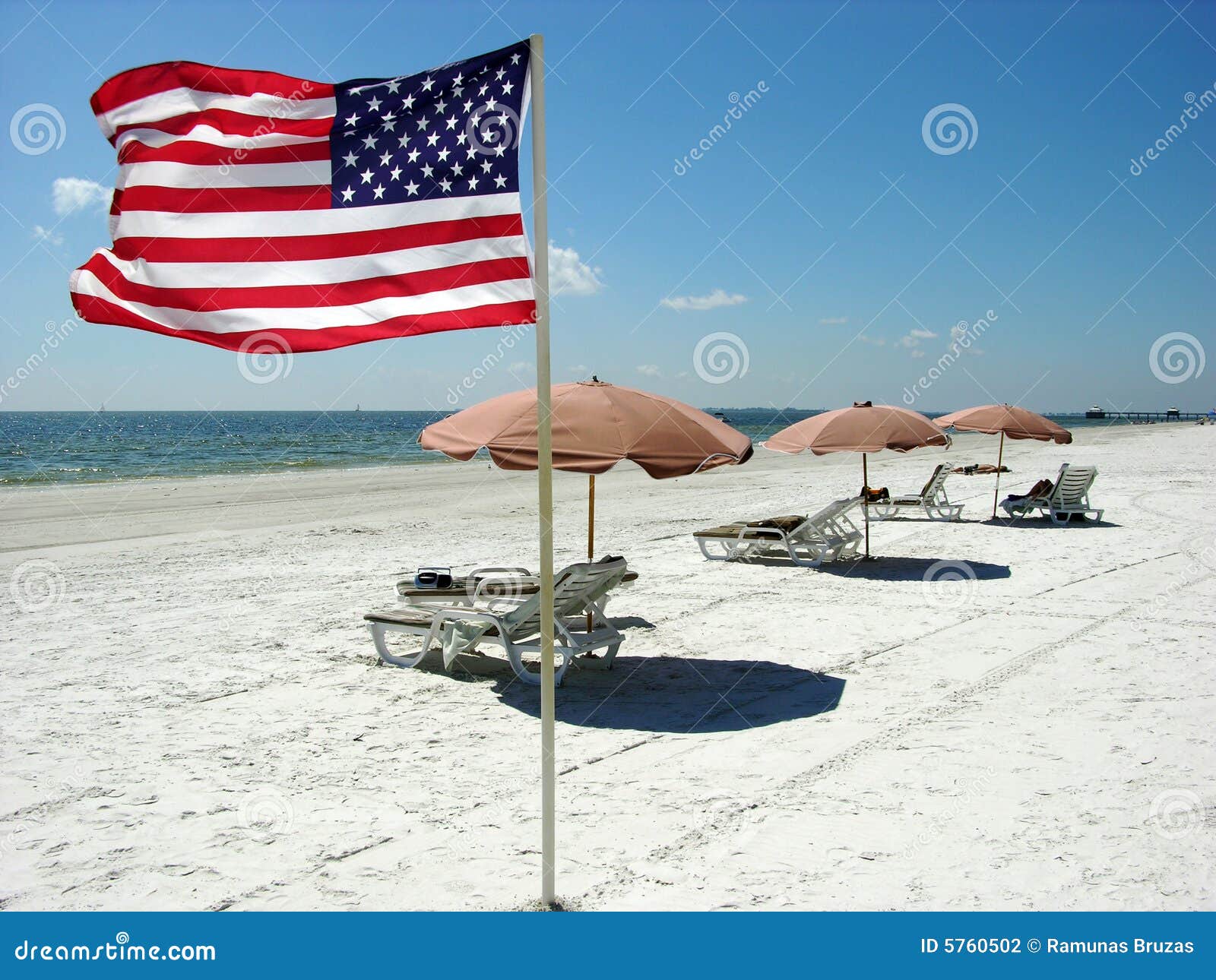 American Beach stock photo. Image of travel, states, resorts - 5760502