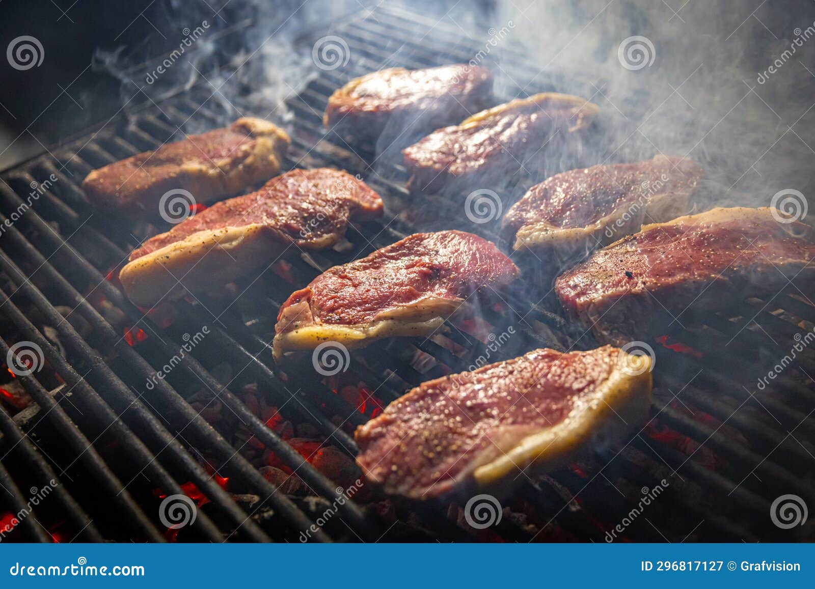 American beef steak stock image. Image of roast, barbeque - 296817127