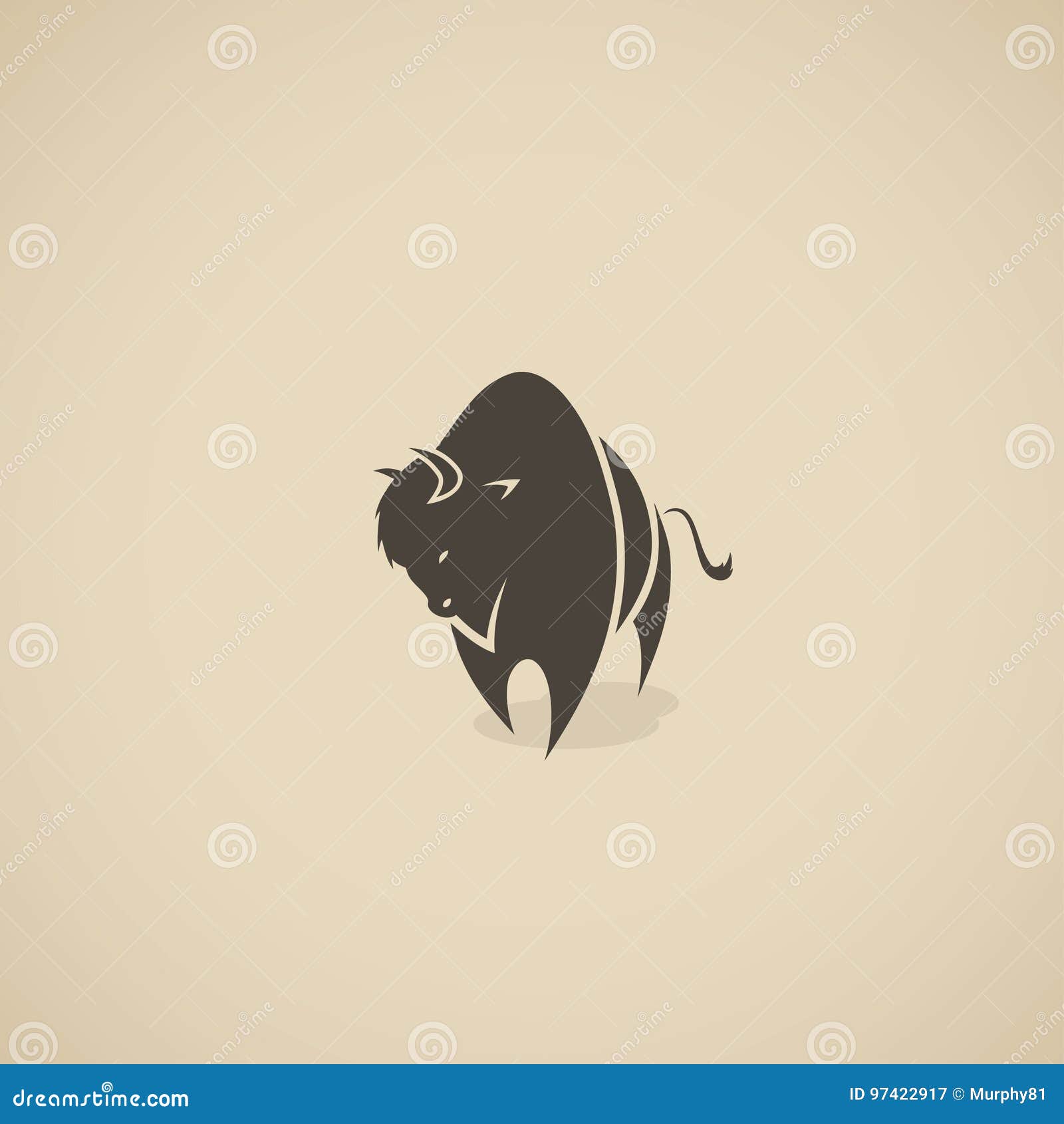Bison (Bison Bison) - Symbol Of American Wildlife Stock Photography ...