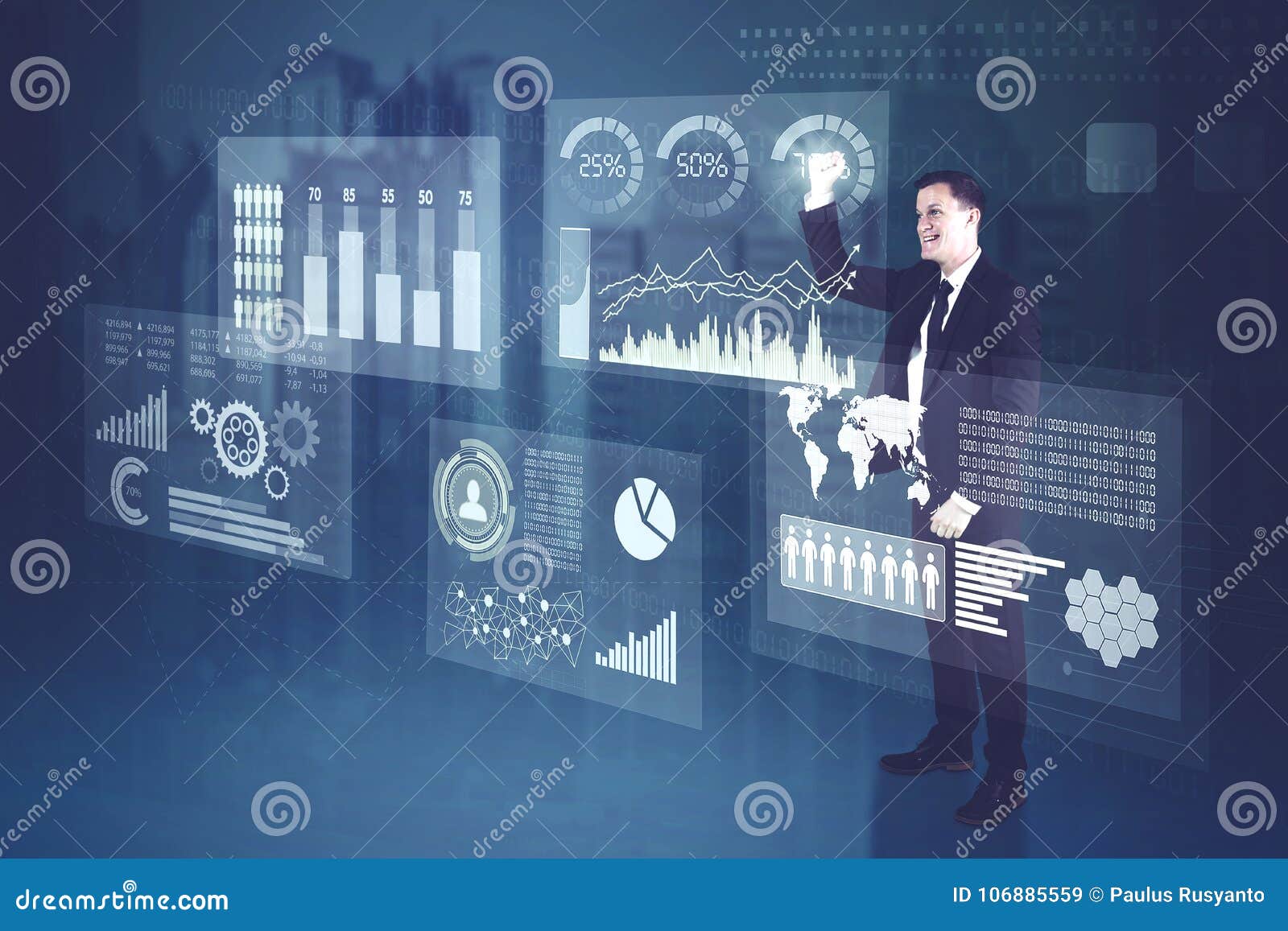 American Businessman Touching Virtual Screen Stock Image - Image of ... American Businessman Touching Virtual Screen Stock Image - Image of ...