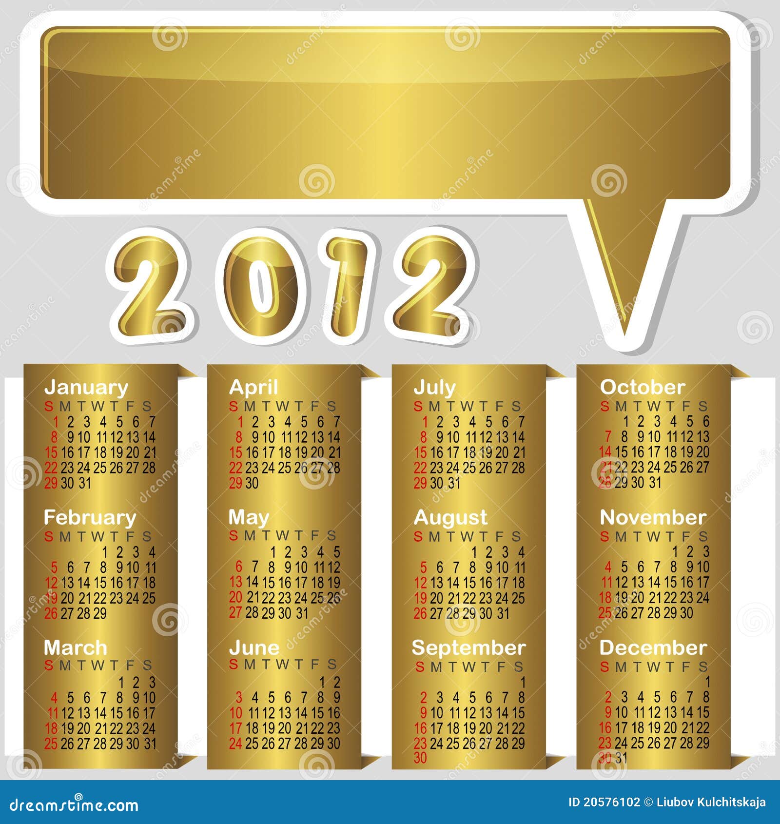 American Calendar 2022 2023 Years. Week Starts From Sunday. Vector ...