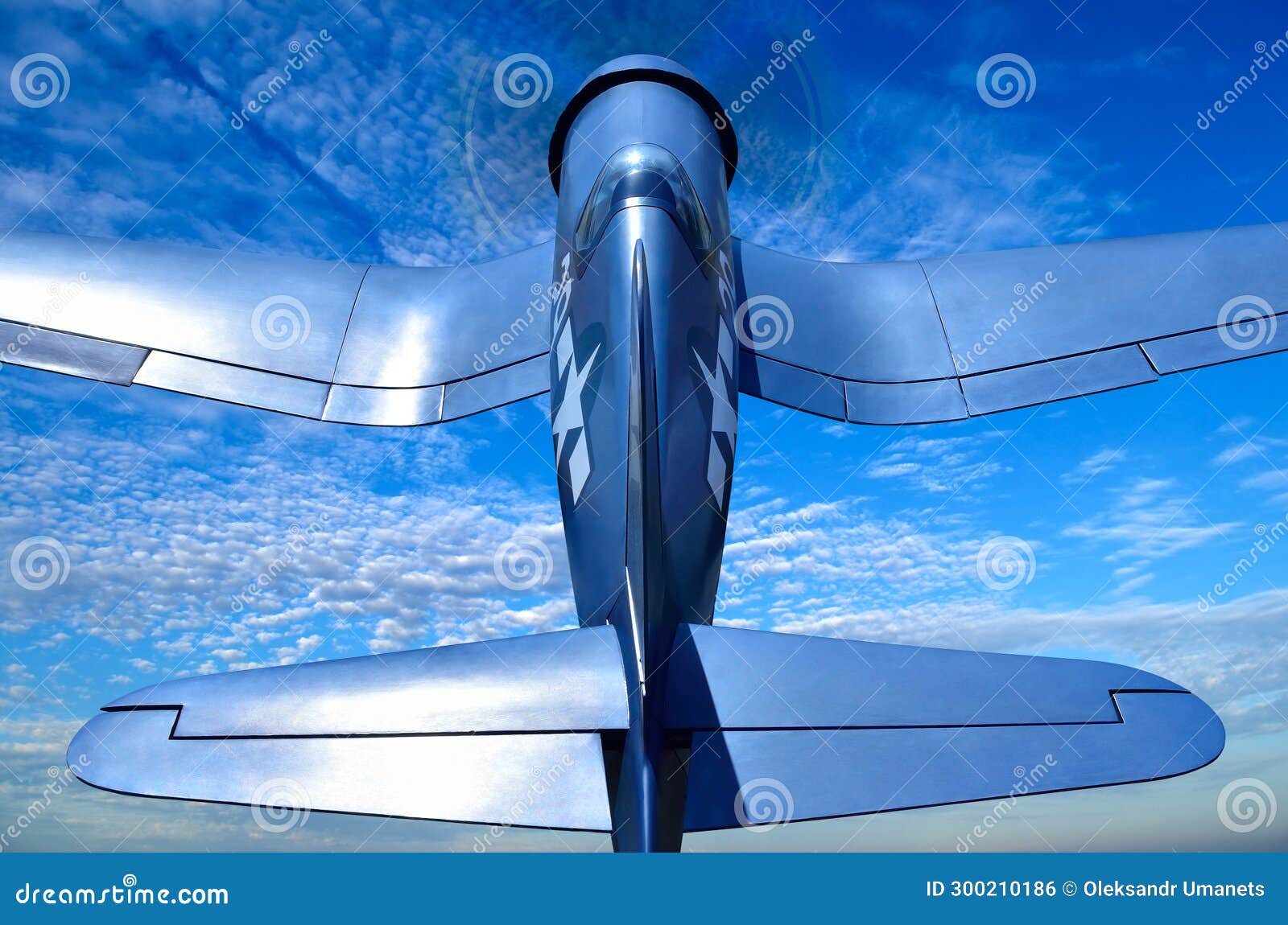 American Carrier-based Fighter is Flying Against the Blue Sky Stock ...