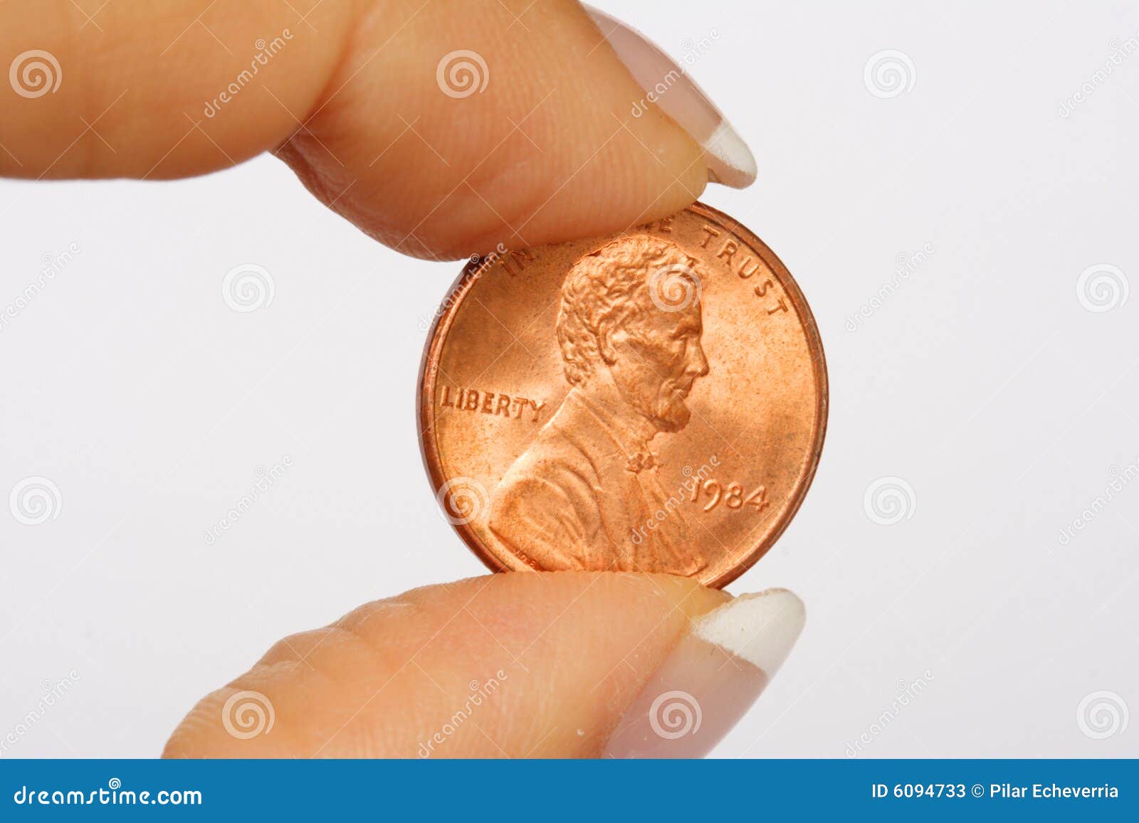 American cent stock image. Image of isolated, metal, payout - 6094733