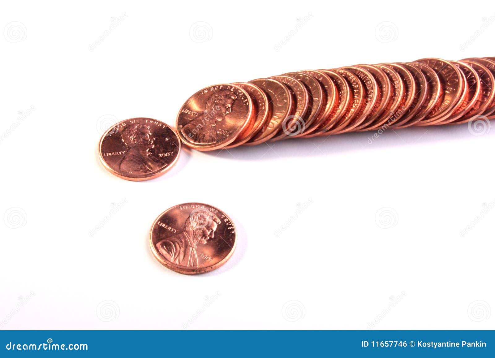 American cents stock photo. Image of coin, security, dollar - 11657746