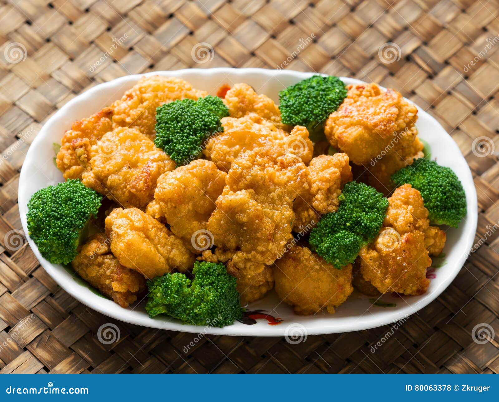 American Chinese Takeout General Tso Chicken Stock Photo - Image of ...