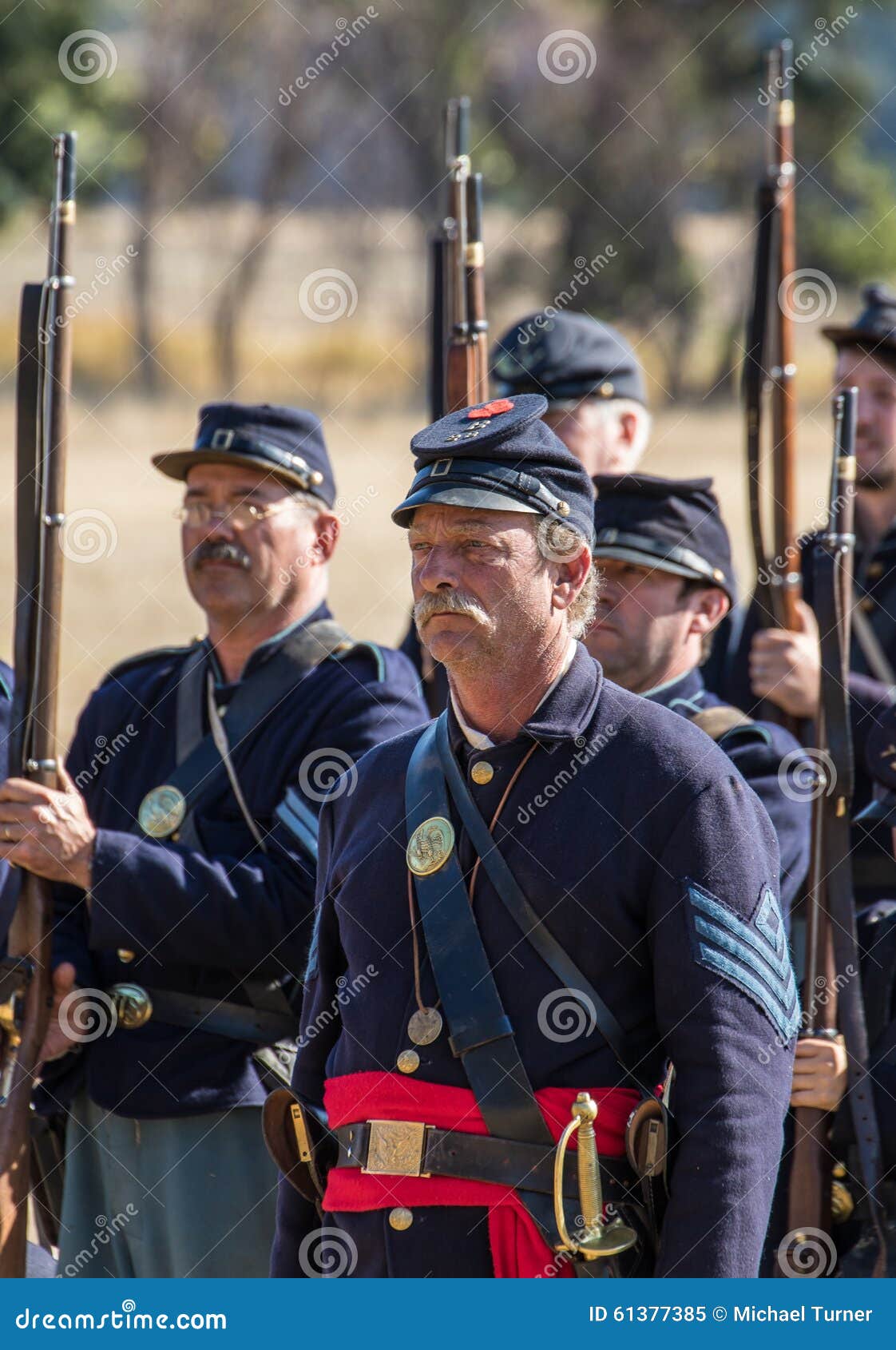 American Civil War Reenactors Editorial Image - Image of beard ...