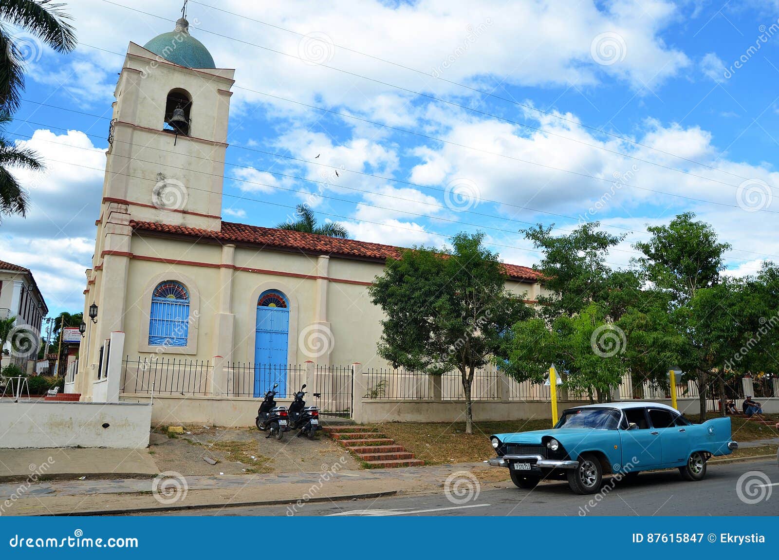 American Classic Car in Vinales, Cuba Editorial Photography - Image of ...