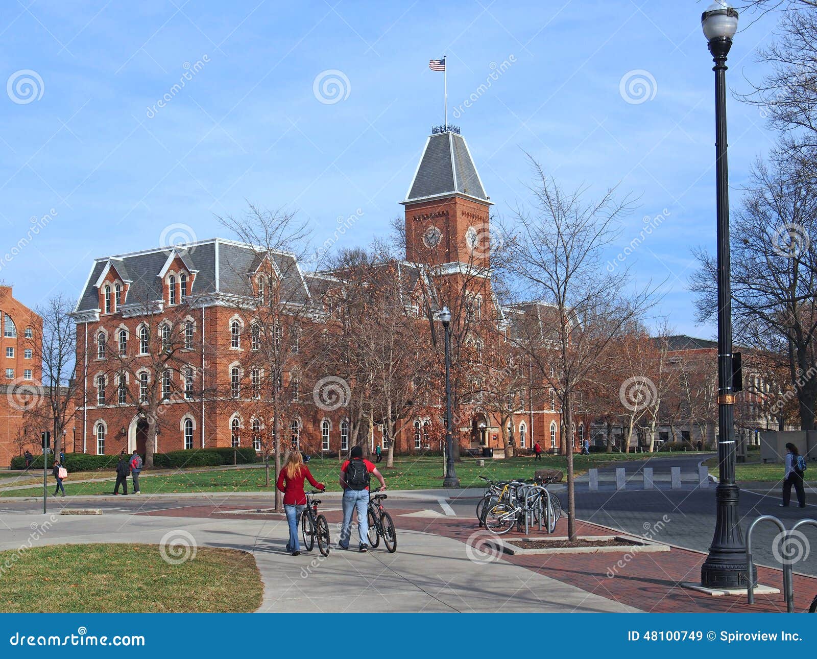 American college scene editorial stock image. Image of state - 48100749